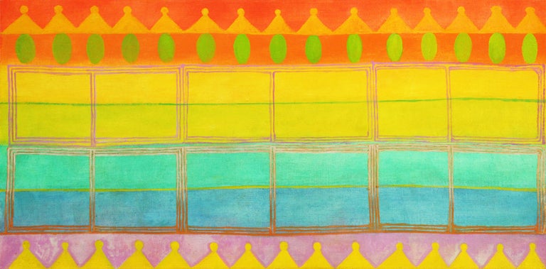 Peter Miller - Multi Colored Geometric Abstraction by Female Modernist ...