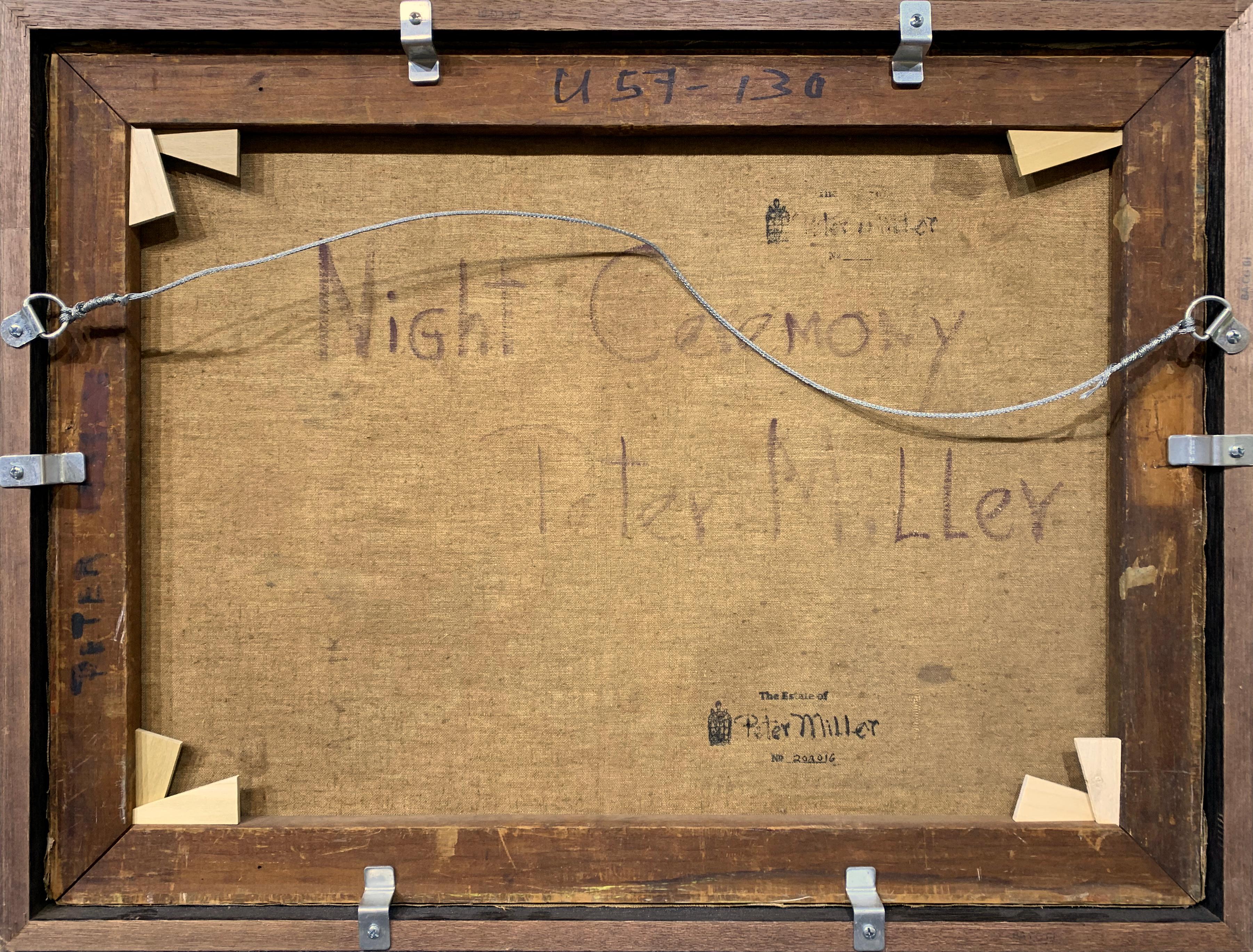 Peter Miller - Night Ceremony, Native American Ceremonial Scene ...