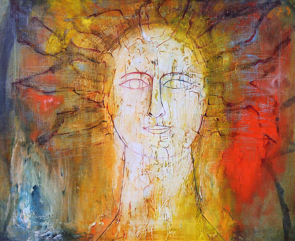 Peter Miller - Phoebus Apollo, Abstract Portrait of a Figure in Greek ...