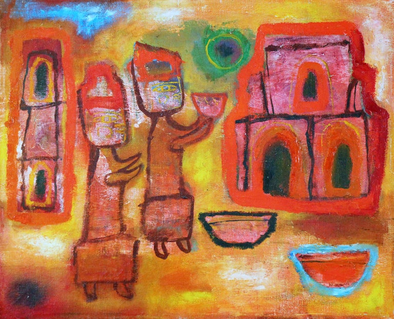 Peter Miller - The Offerings, Native American Ceremonial Scene ...