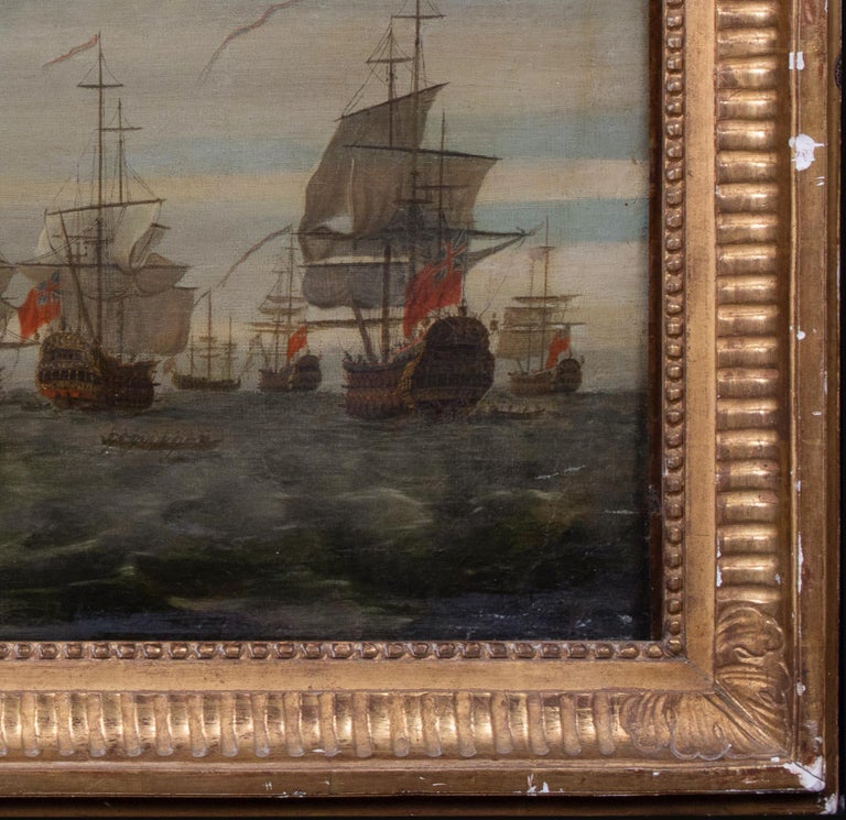 Peter Monamy - Approach To The Battle of Cape Finisterre 1747 For Sale ...