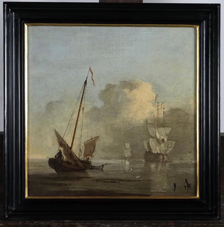 Peter Monamy - Ships at anchor at 1stDibs