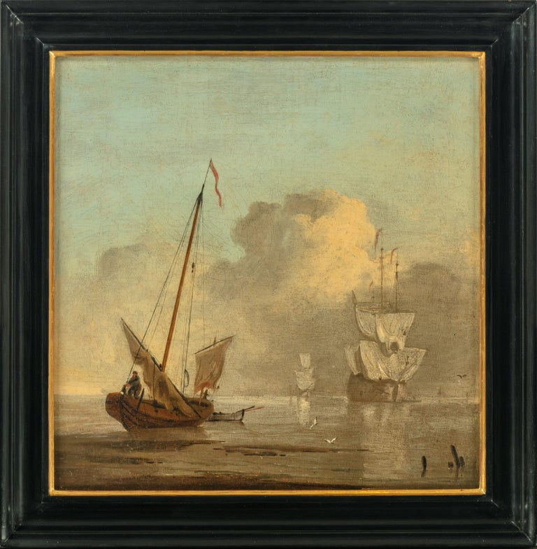 Peter Monamy - Ships at anchor at 1stDibs