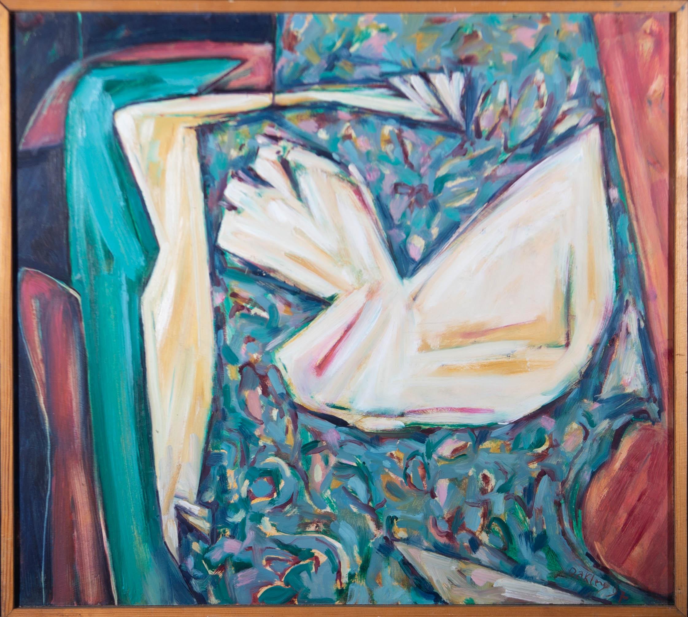 Peter Oakley - Peter Oakley (1935-2007) - 1997 Oil, Domestic Incident ...