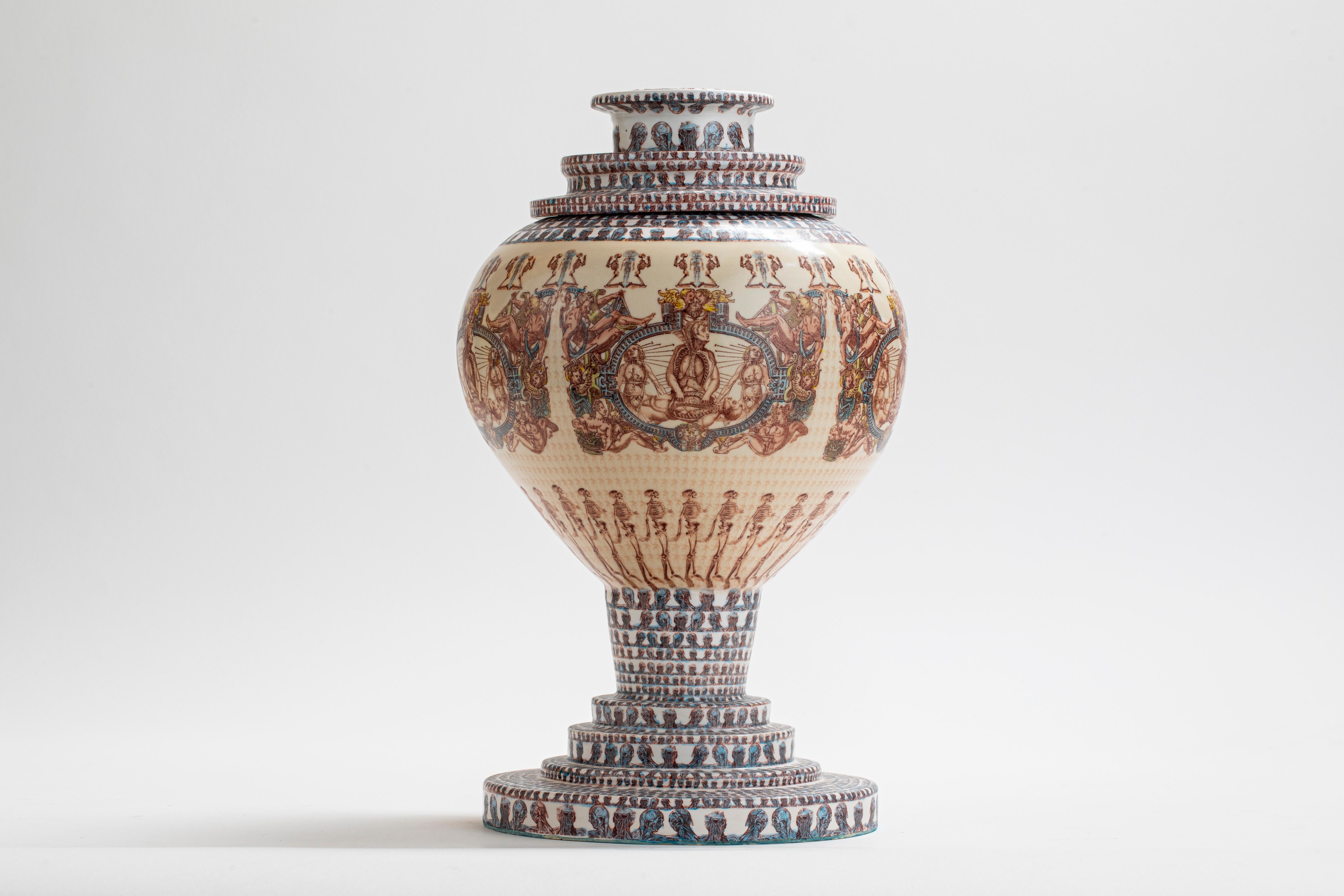 Peter Olson - "Complete Strangers 01", Contemporary Porcelain Vessel ...