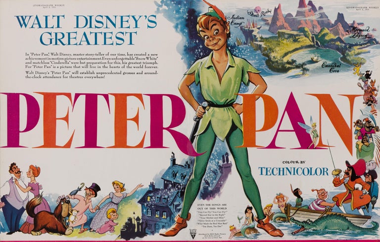 Peter Pan For Sale at 1stDibs | vintage peter pan, peter pan vintage ...