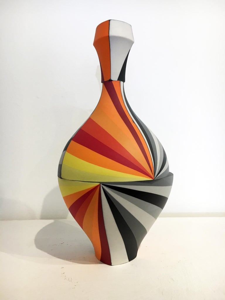 Peter Pincus - Bottle Pair, Contemporary Design, Set of Colored ...