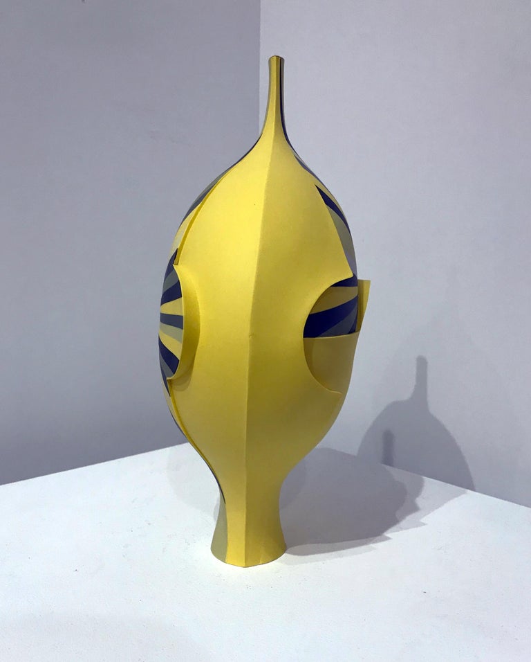 Peter Pincus - "Requiem for a Circle, Yellow", Contemporary, Ceramic ...