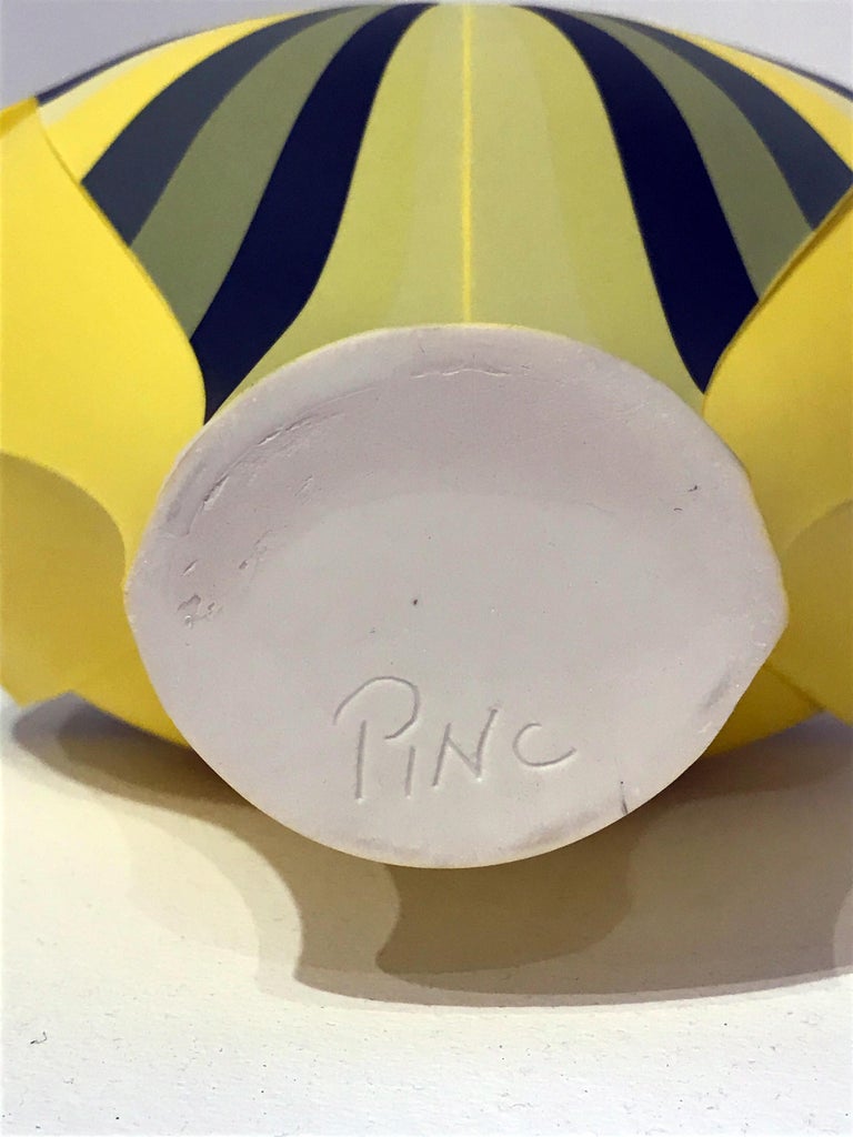 Peter Pincus - "Requiem for a Circle, Yellow", Contemporary, Ceramic ...