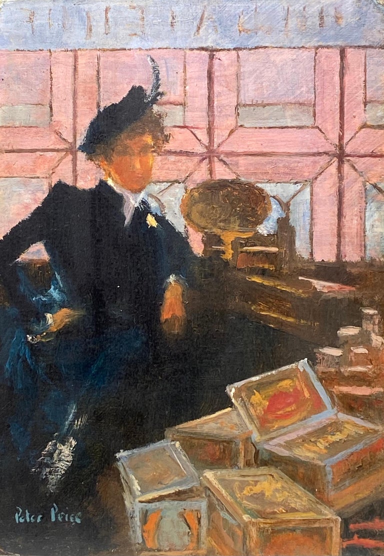 Peter Price - “Cigar Seller” For Sale at 1stDibs