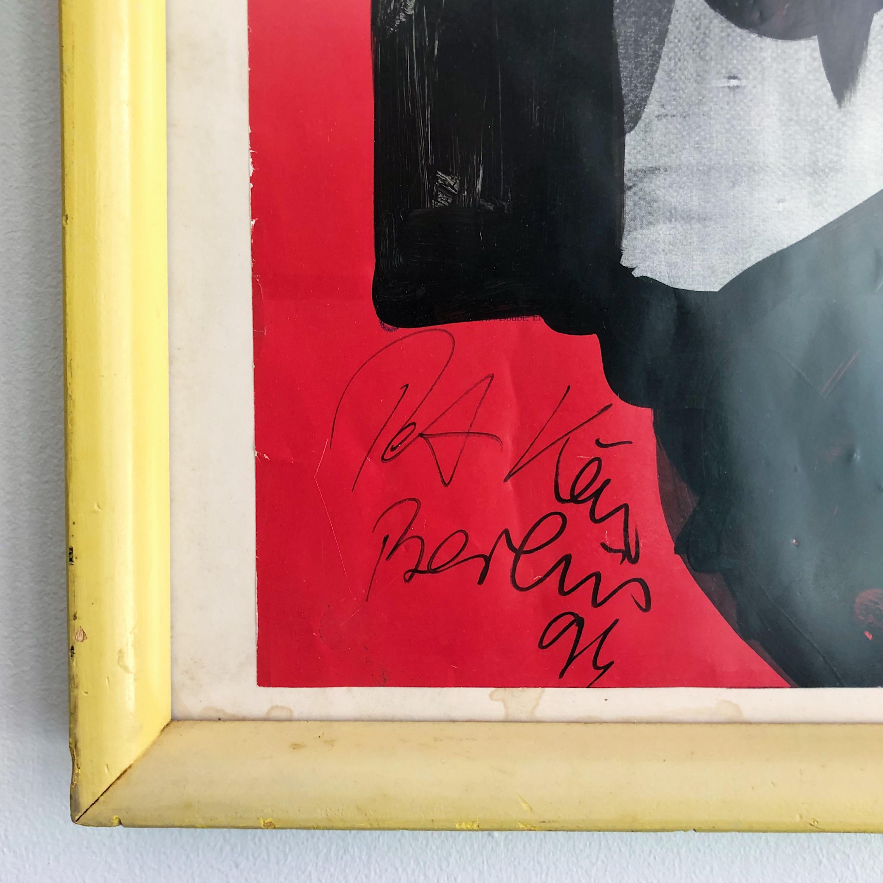 Peter Robert Keil Painting over Andy Warhol Double Elvis Exhibition ...