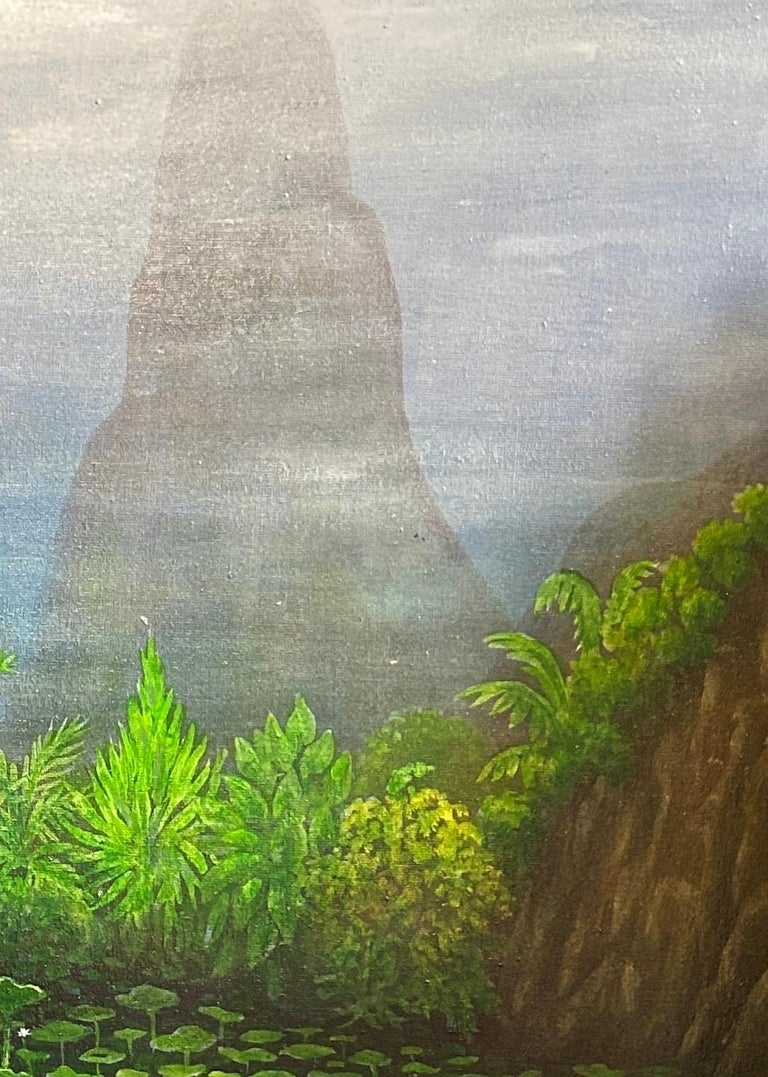 Peter Rodulfo - Surrealist Magical Landscape Canvas Painting China ...