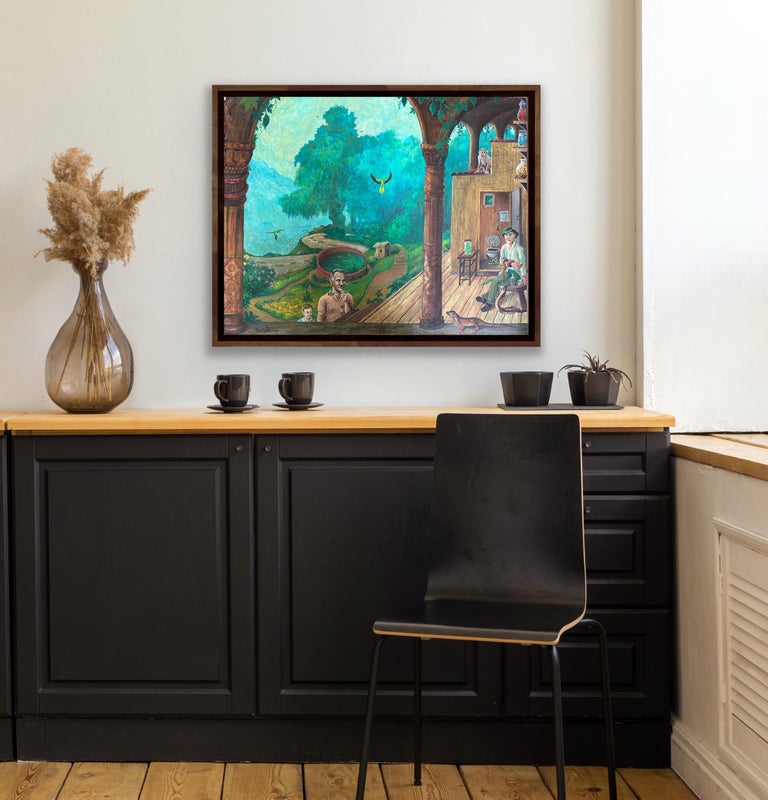 Peter Rodulfo - Surrealist Magical Realism India Jungle Snake Man ...