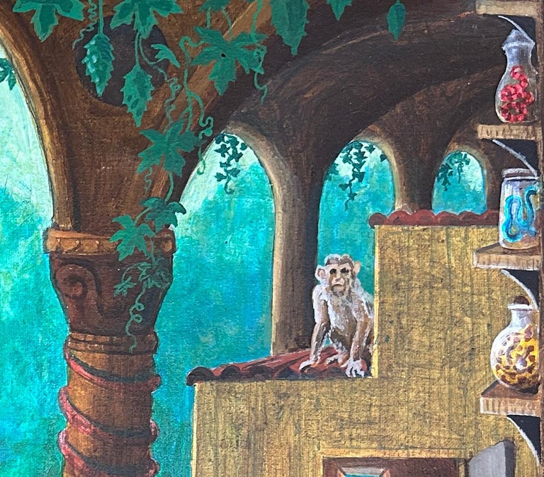 Peter Rodulfo - Surrealist Magical Realism India Jungle Snake Man ...