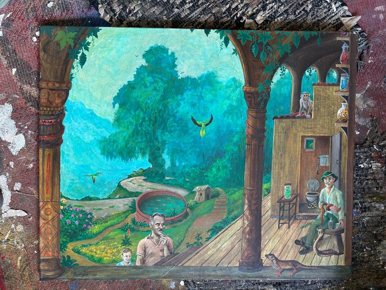 Peter Rodulfo - Surrealist Magical Realism India Jungle Snake Man ...