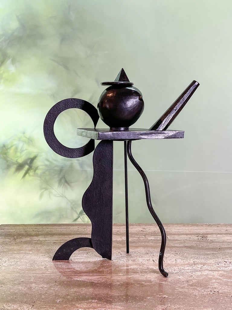 Peter Shire Bronze Teapot, 1982 For Sale at 1stDibs