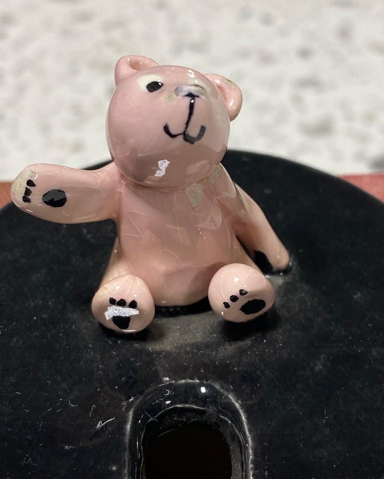 Peter Shire Exp Signed Ceramic California Studio Pottery Glazed Honey ...