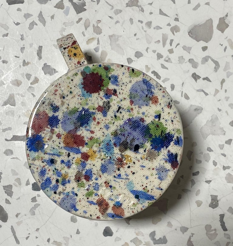 Peter Shire Exp Signed Post Modern Ceramic California Pottery Splatter ...