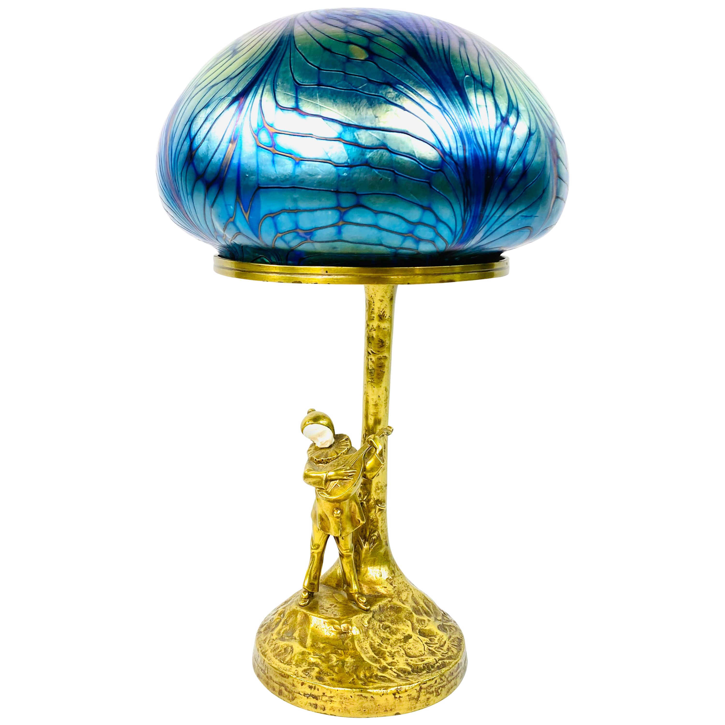 Loetz Lamp - 14 For Sale on 1stDibs