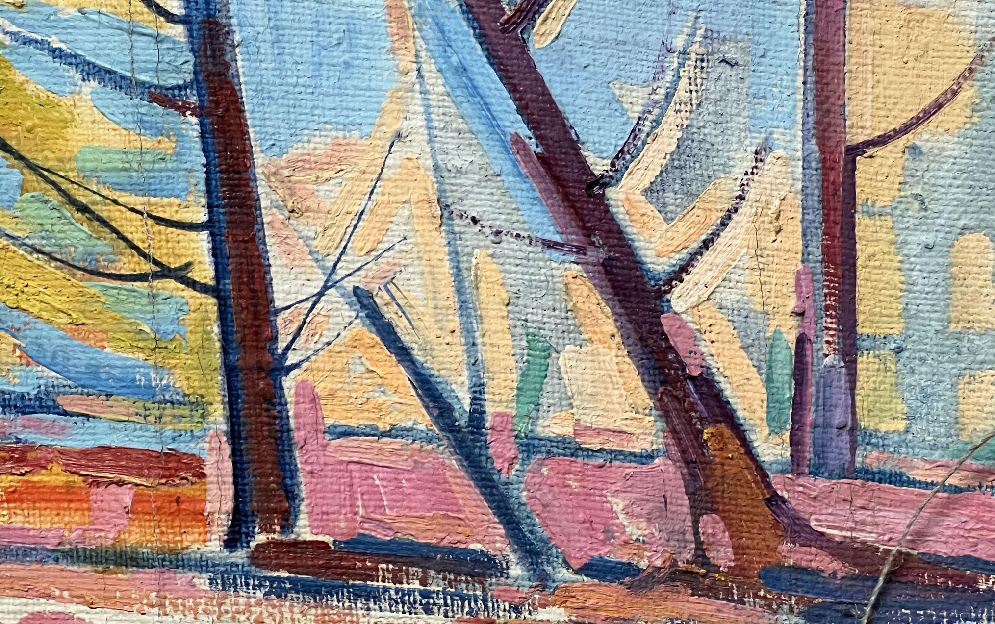Peter Tovpev - Border of Nature, Original oil Painting, Ready to Hang ...