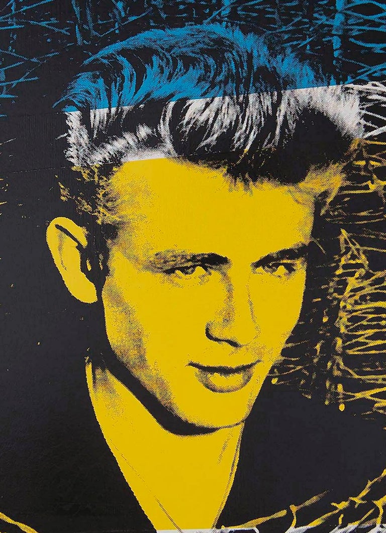 Peter Tunney - James Dean Color Headshot, an Original by Peter Tunney ...