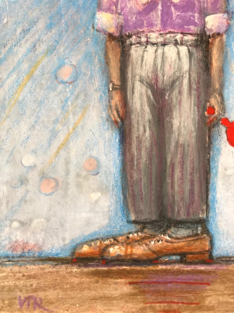 Peter van Poppel - ''Boy with Balloon'' Contemporary Portrait of a Boy ...