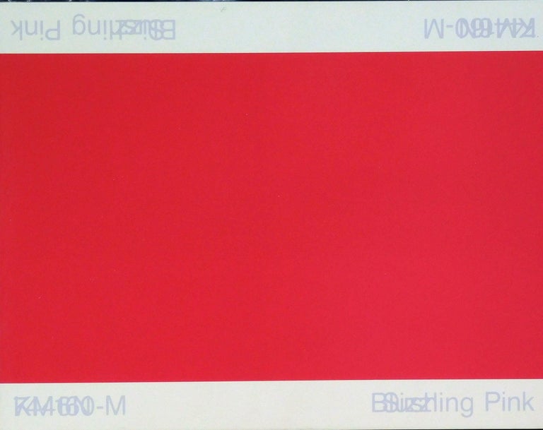 Peter Wegner Painting, 2002, Blushing Pink/Sizzling Pink For Sale at ...