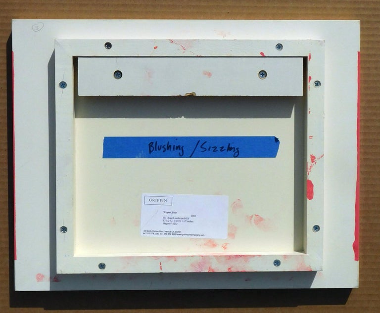 Peter Wegner Painting, 2002, Blushing Pink/Sizzling Pink For Sale at ...