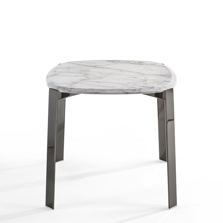 Peter White Side Table For Sale at 1stDibs