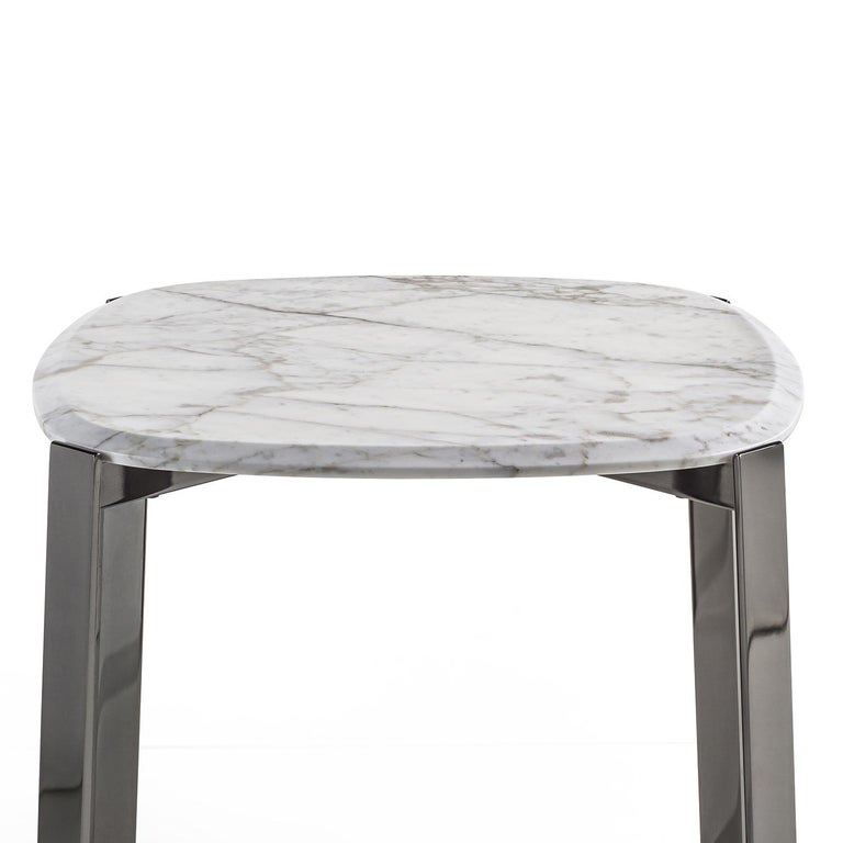 Peter White Side Table For Sale at 1stDibs