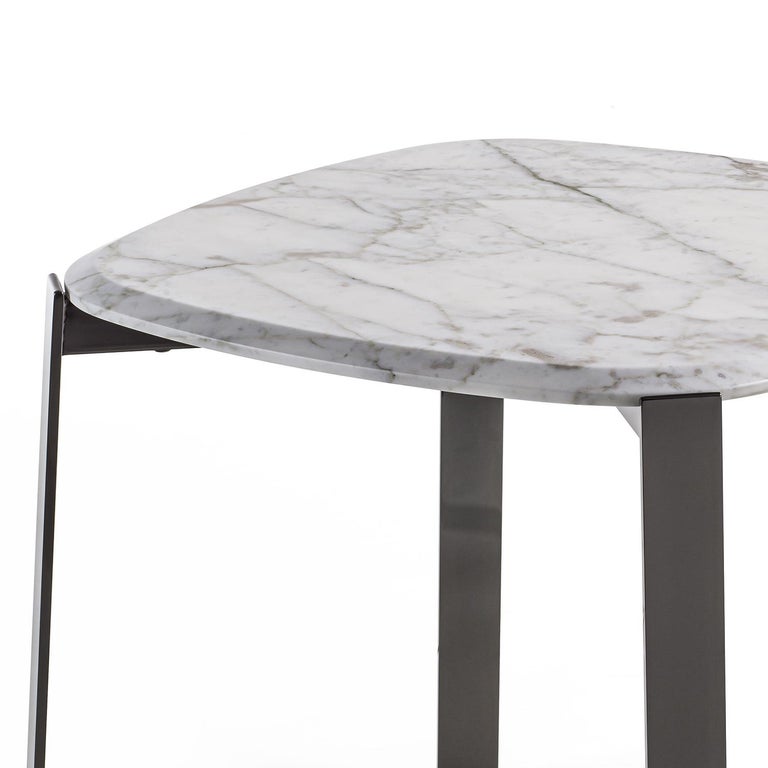 Peter White Side Table For Sale at 1stDibs