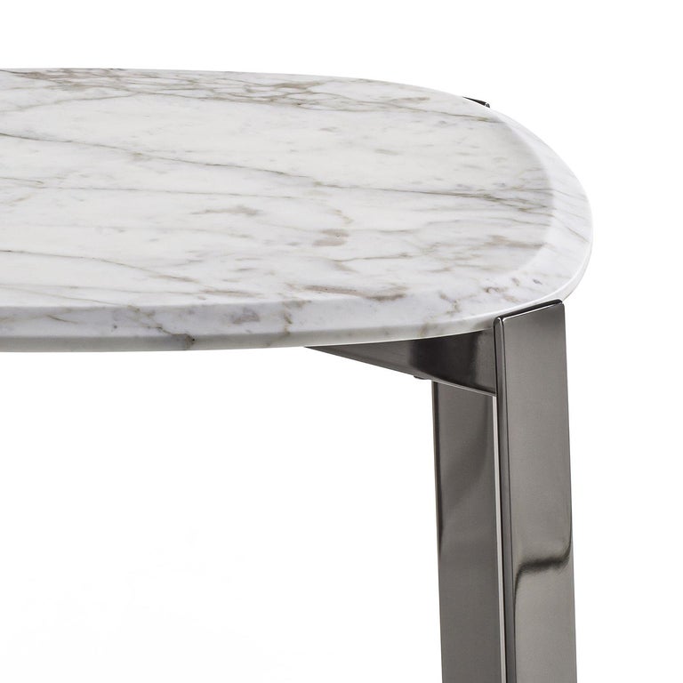 Peter White Side Table For Sale at 1stDibs