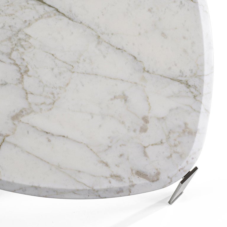 Peter White Side Table For Sale at 1stDibs