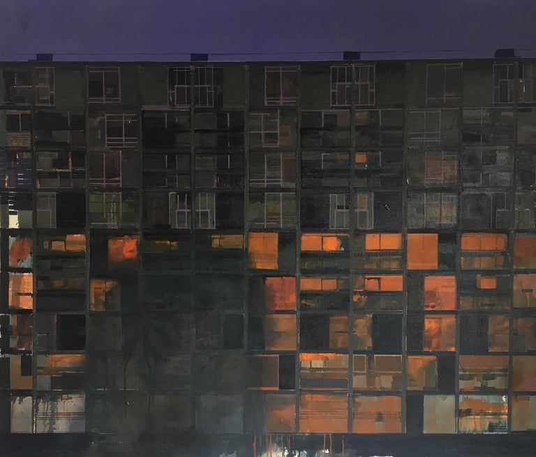 Peter Wylie - ‘LYNN AND SMITH ONE’ (with Le Corbusier flaking paint ...