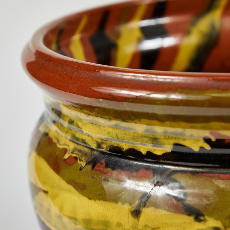 Peters and Reed Glazed Pottery Vase For Sale at 1stDibs