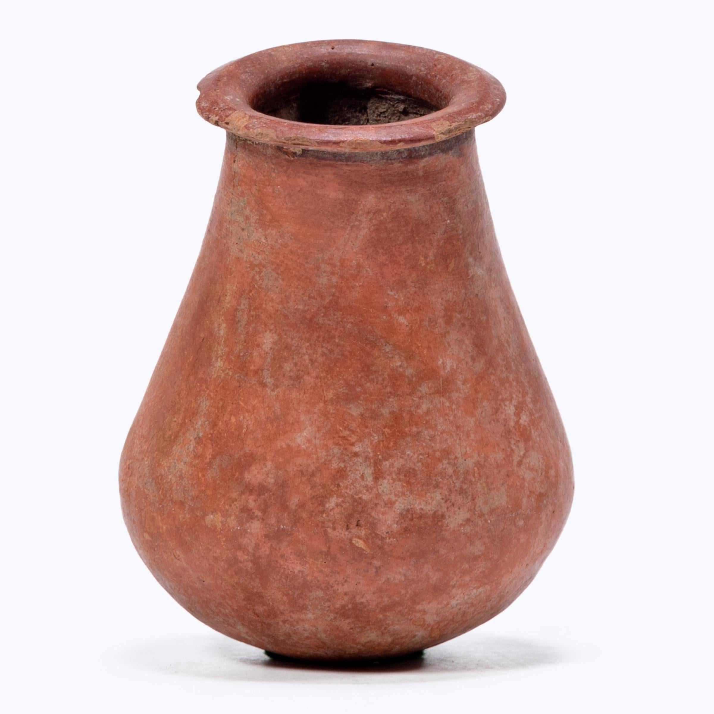 Petite African Redware Vessel For Sale at 1stDibs