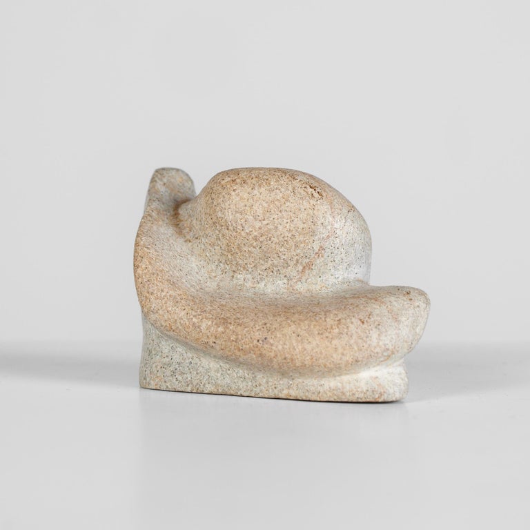 Petite Biomorphic Stone Sculpture at 1stDibs