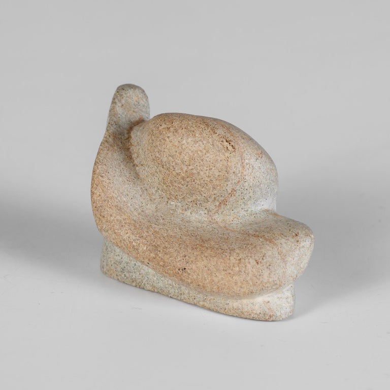 Petite Biomorphic Stone Sculpture at 1stDibs