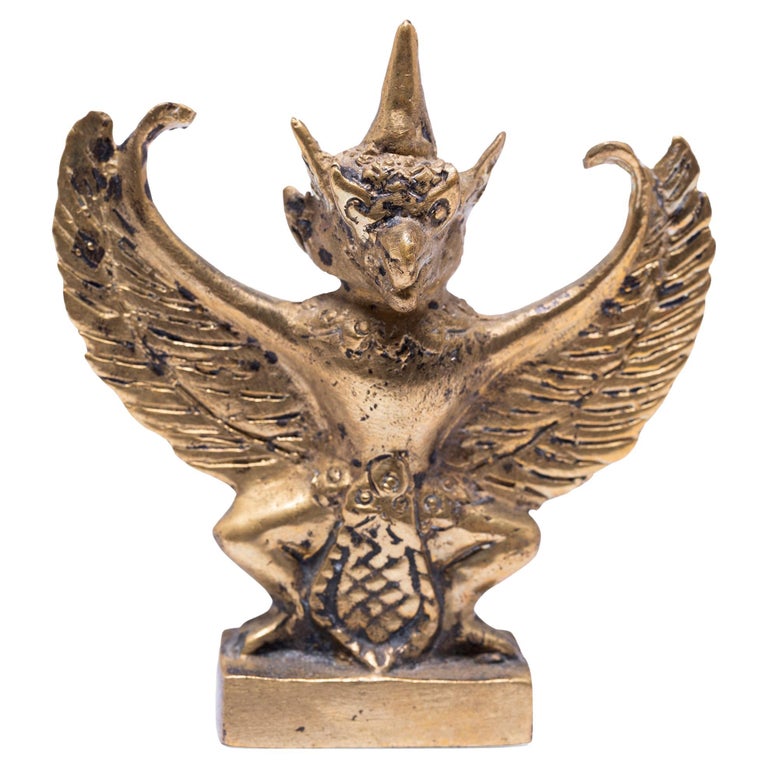 Petite Bronze Garuda Figurine For Sale at 1stDibs