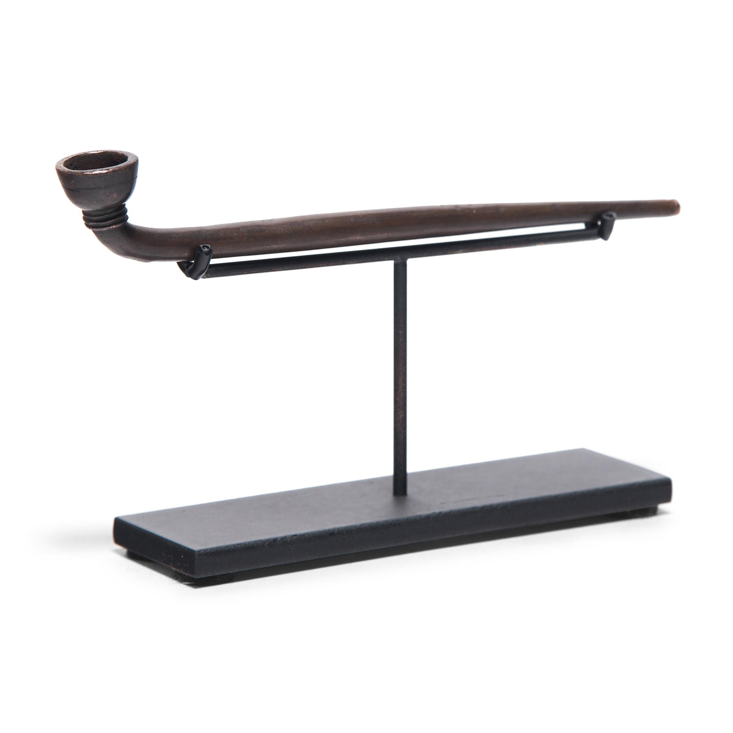 Petite Chinese Brass Pipe, circa 1850 at 1stDibs | china furniture pipe