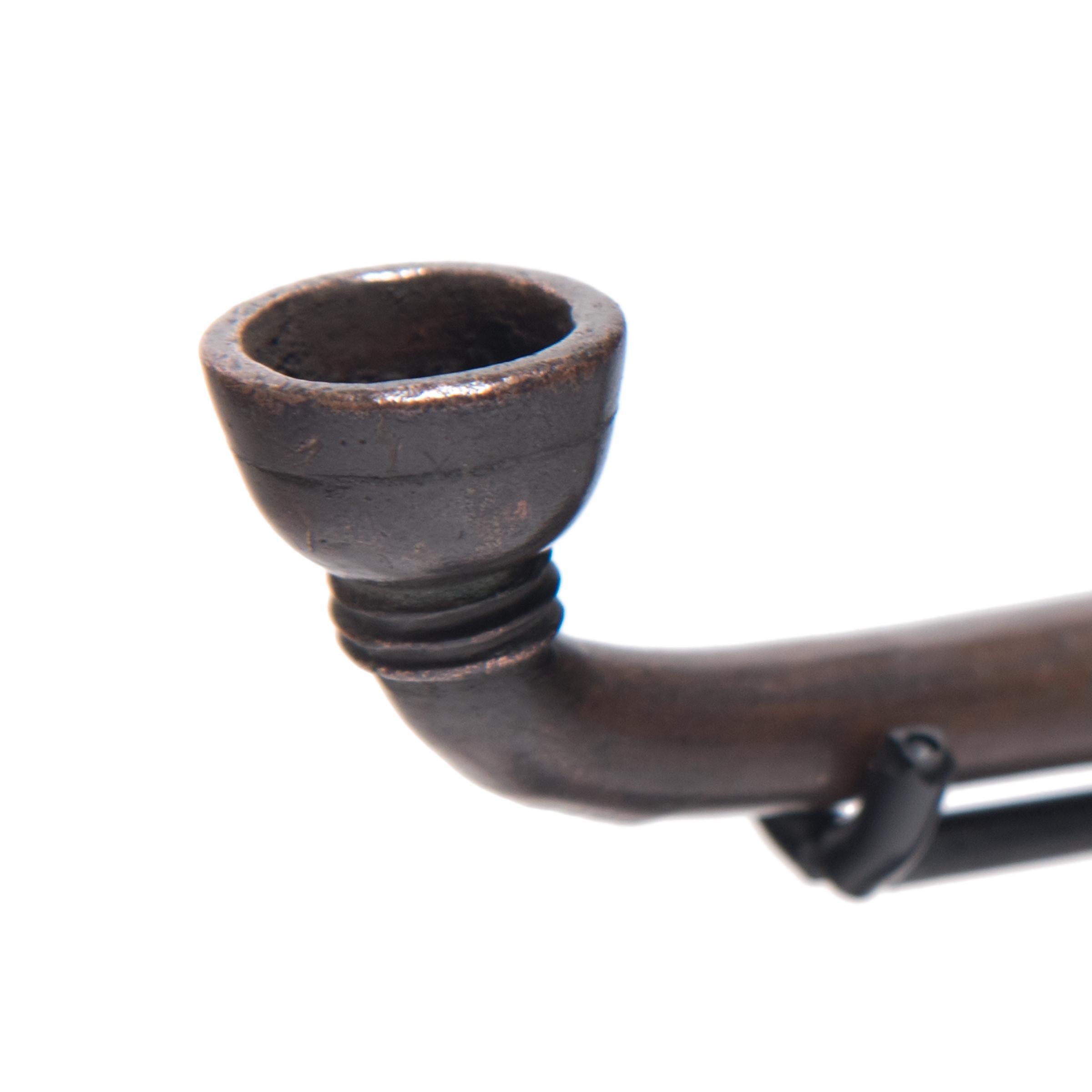 Petite Chinese Brass Pipe, circa 1850 at 1stDibs | china furniture pipe