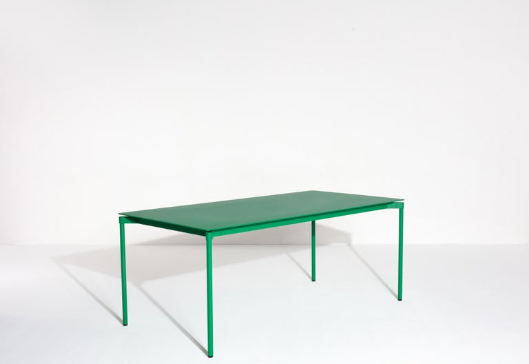 Petite Friture Fromme Rectangular Table in Mint-Green Aluminium by Tom Chung For Sale at 1stDibs