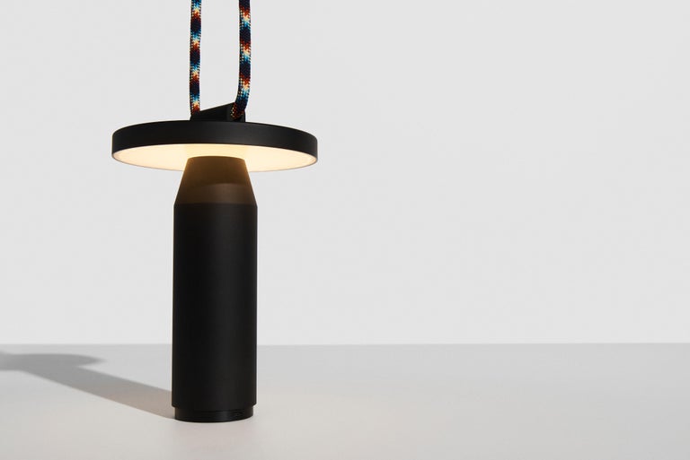 Petite Friture Quasar Portable Table Lamp in Black Aluminium by Samy ...