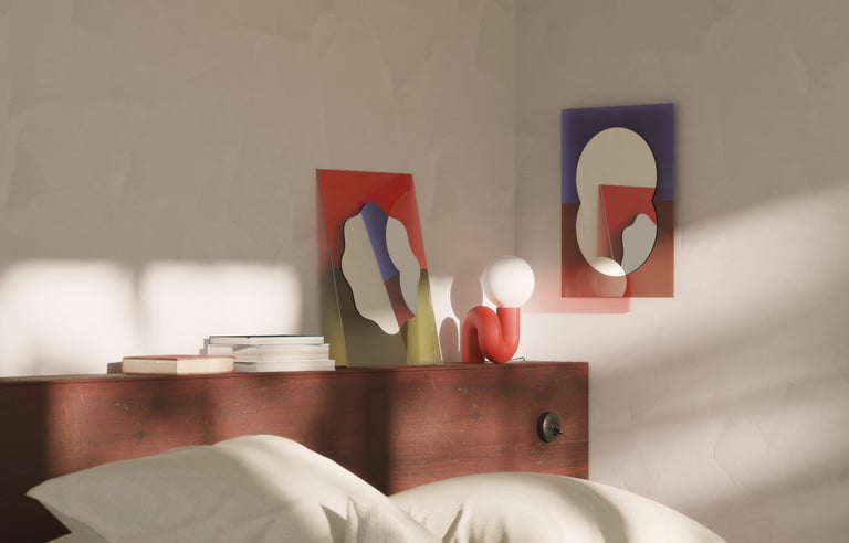 Petite Friture Small Neotenic 2700K Table Lamp in Vermilion Glass by ...