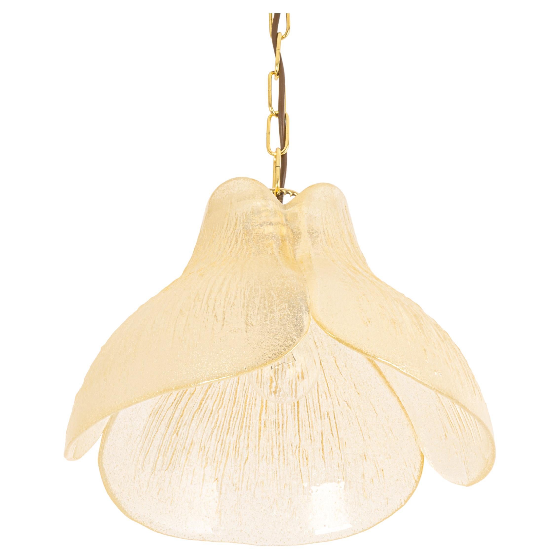 Star Round Glass Pendant Light Designed by Architect, Sandy Littman For ...