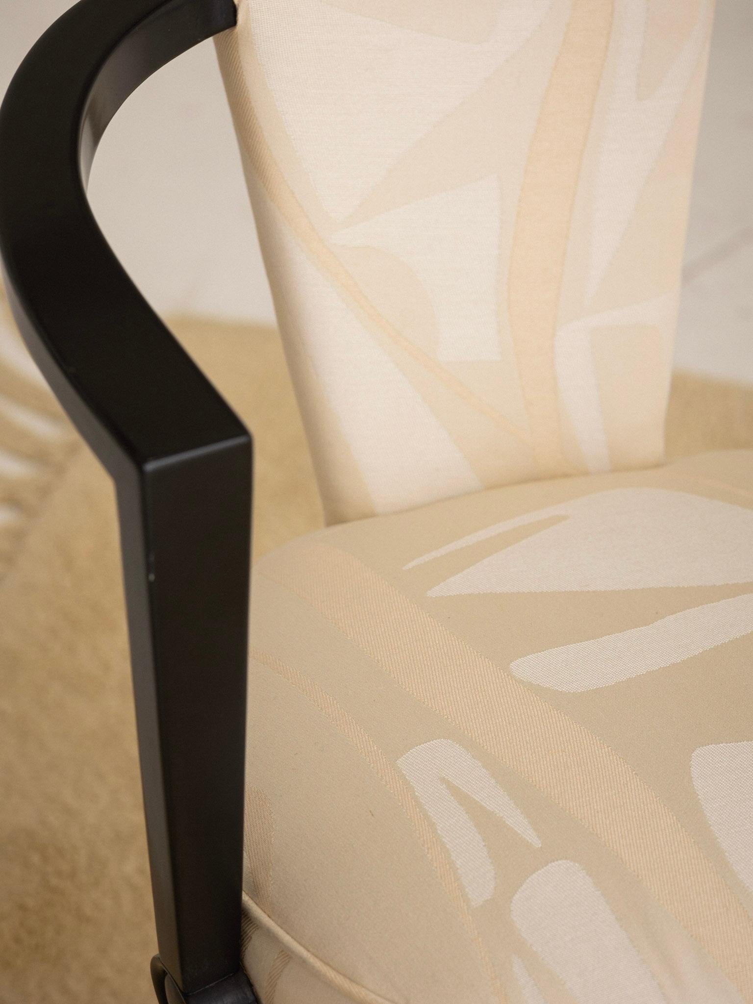 Petite Lacquered Armchair by S.P.A. Tonan and Co, Italy For Sale at 1stDibs