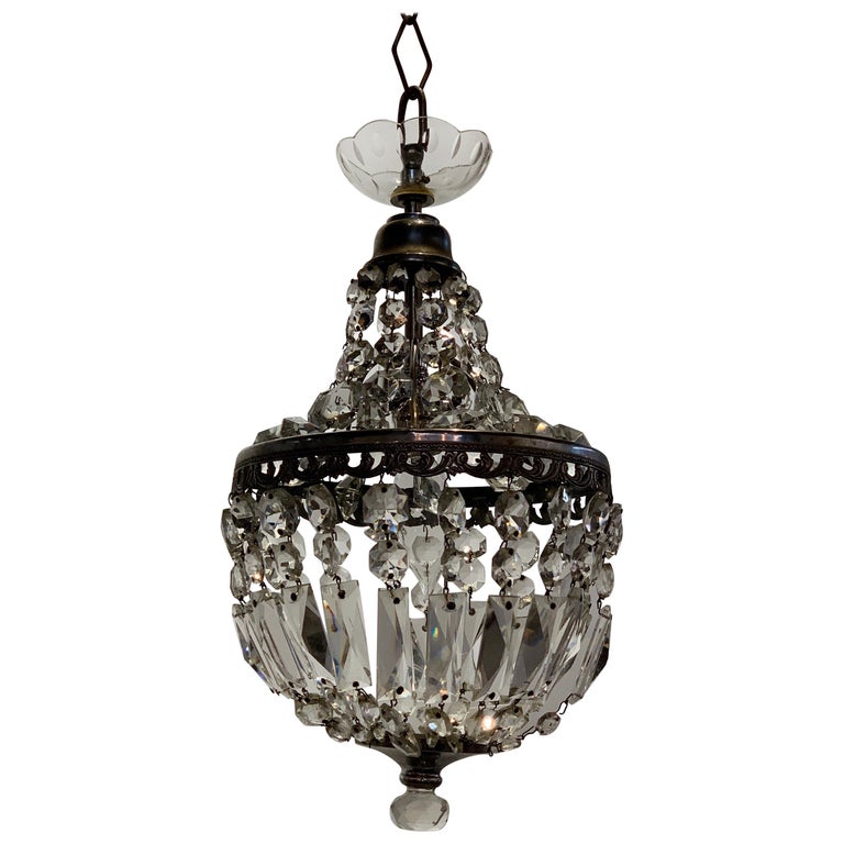 Petite One Light Pendant Fixture at 1stDibs