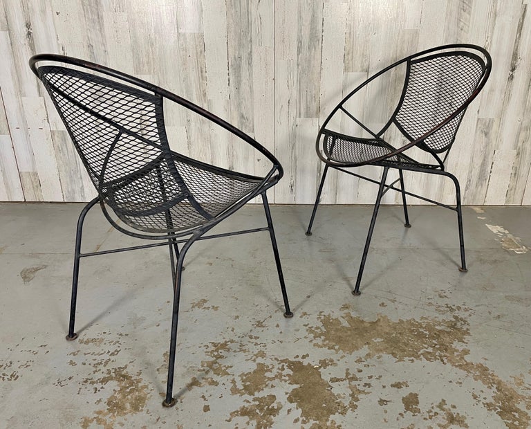 Petite Salterini Style Radar Chairs- A pair For Sale at 1stDibs