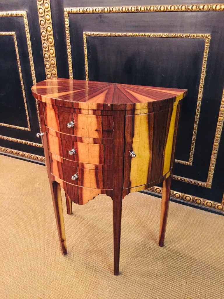 Petite Semicircular Commoder in Louis Seize Style For Sale at 1stDibs