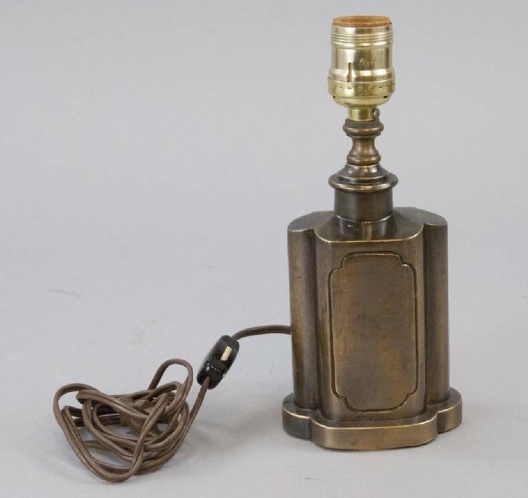 measure list Petite Vintage Asian Tea Caddy Lamp Base For Sale at 1stDibs